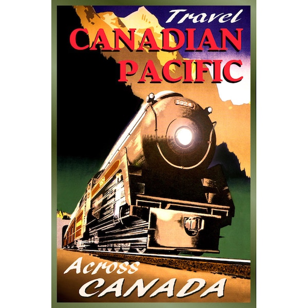 Northern Pacific Railway Poster - Etsy