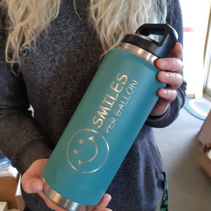 Personalized Yeti Water Bottle Custom Yeti Rambler Tumbler 18 - 36 Oz ...