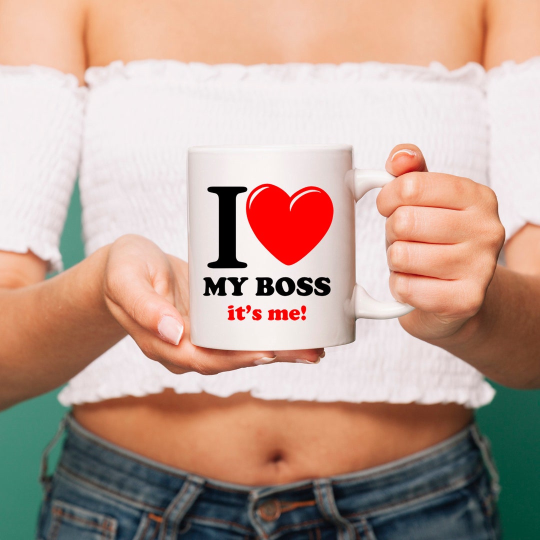 Funny Boss Coffee Mug I Love My Boss Gifts Mug - Funny Gift for Co ...