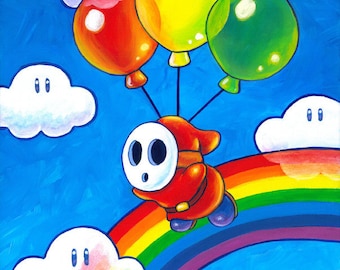 Mario Bros Balloons - Etsy