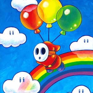 flying cloud guy mario
