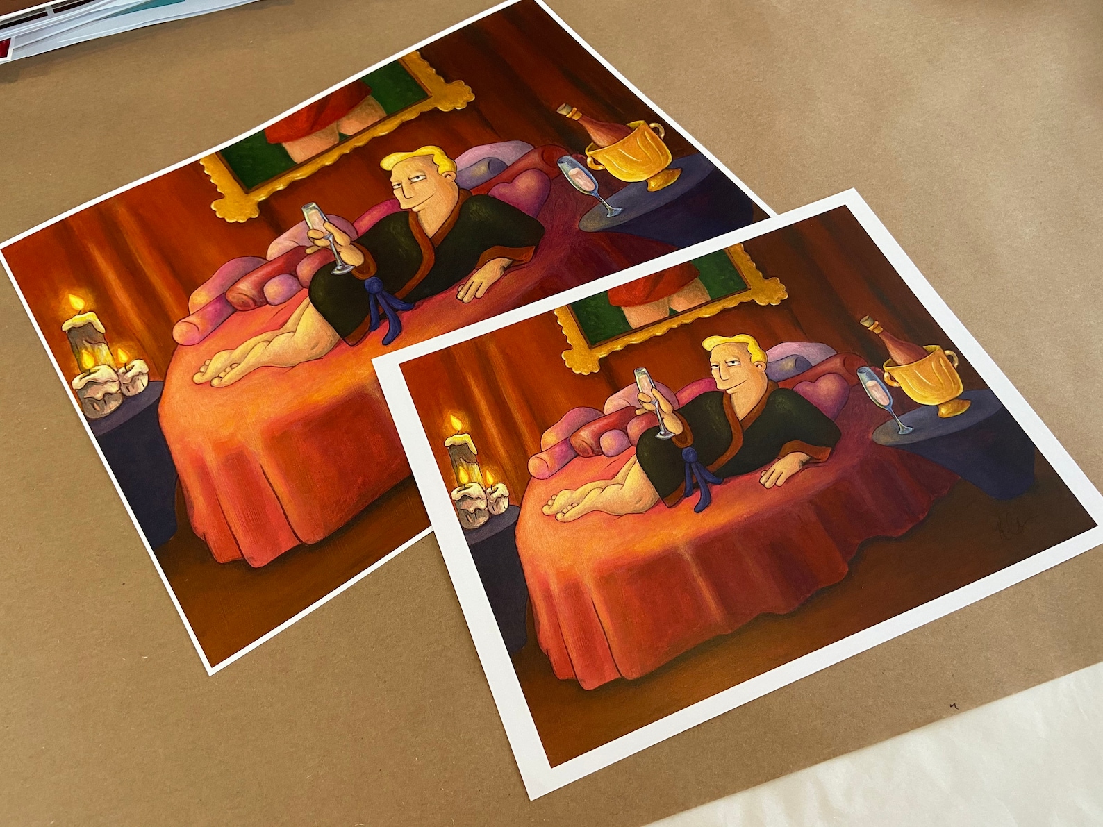 It’s Real Velour - Captain Zapp Brannigan Futurama Art - Art Print of ...