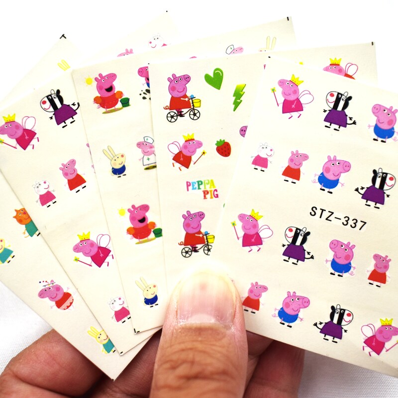 Peppa Pig Stickers - Etsy