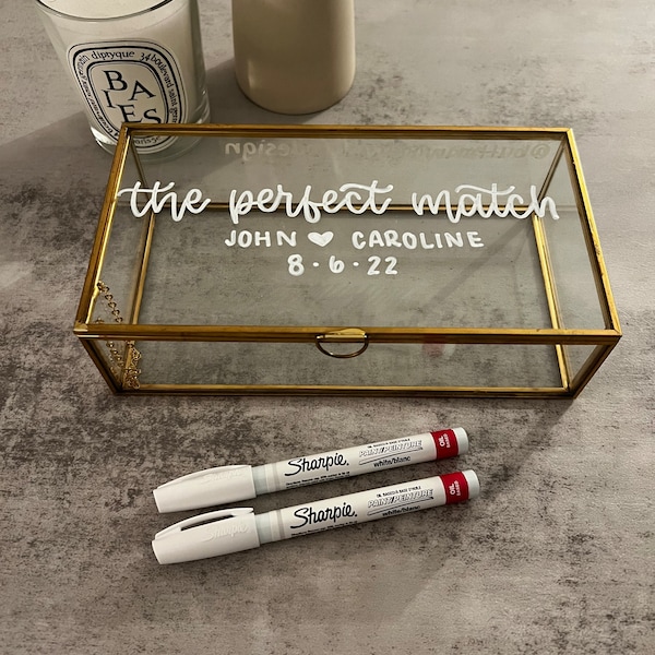 Gold the Perfect Match Box - Etsy