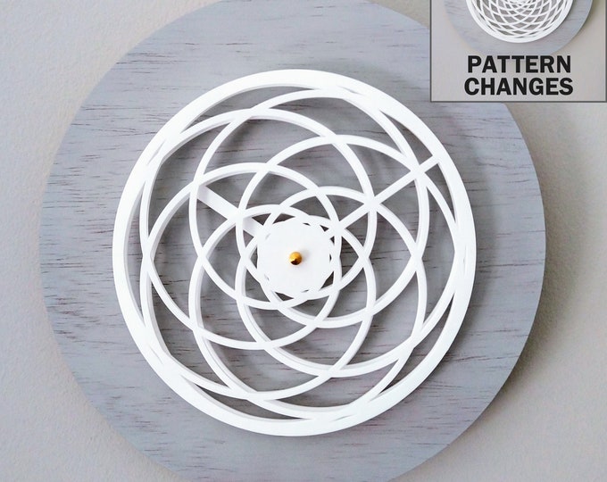 Fibonacci Clock - Ever-changing Pattern - Etsy