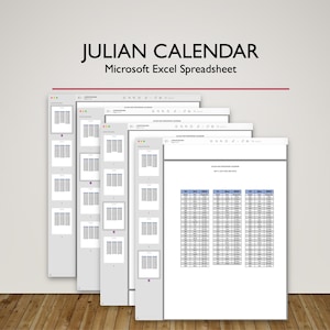 Julian and Gregorian Calendar - Etsy