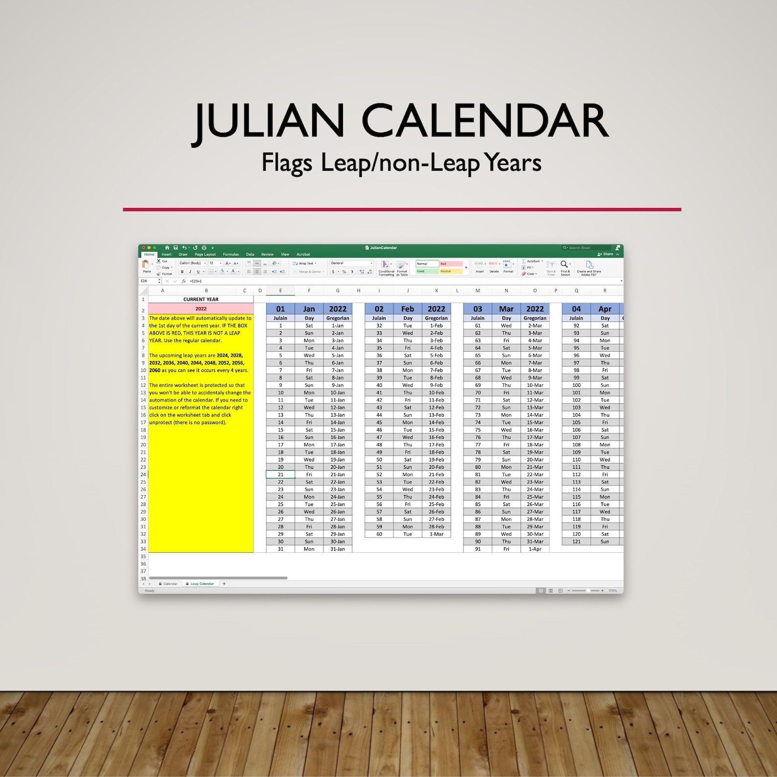 Julian and Gregorian Calendar - Etsy