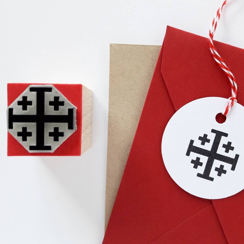 Cross Stamp - Etsy