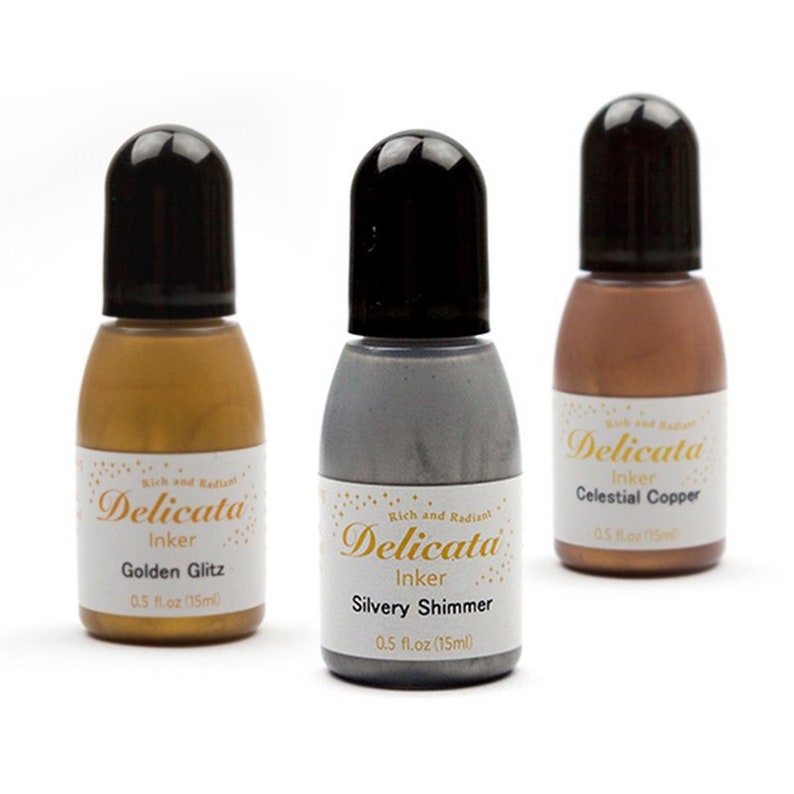 Delicata Ink Pad Gold Ink Pad Wrapping Paper Christmas - Etsy