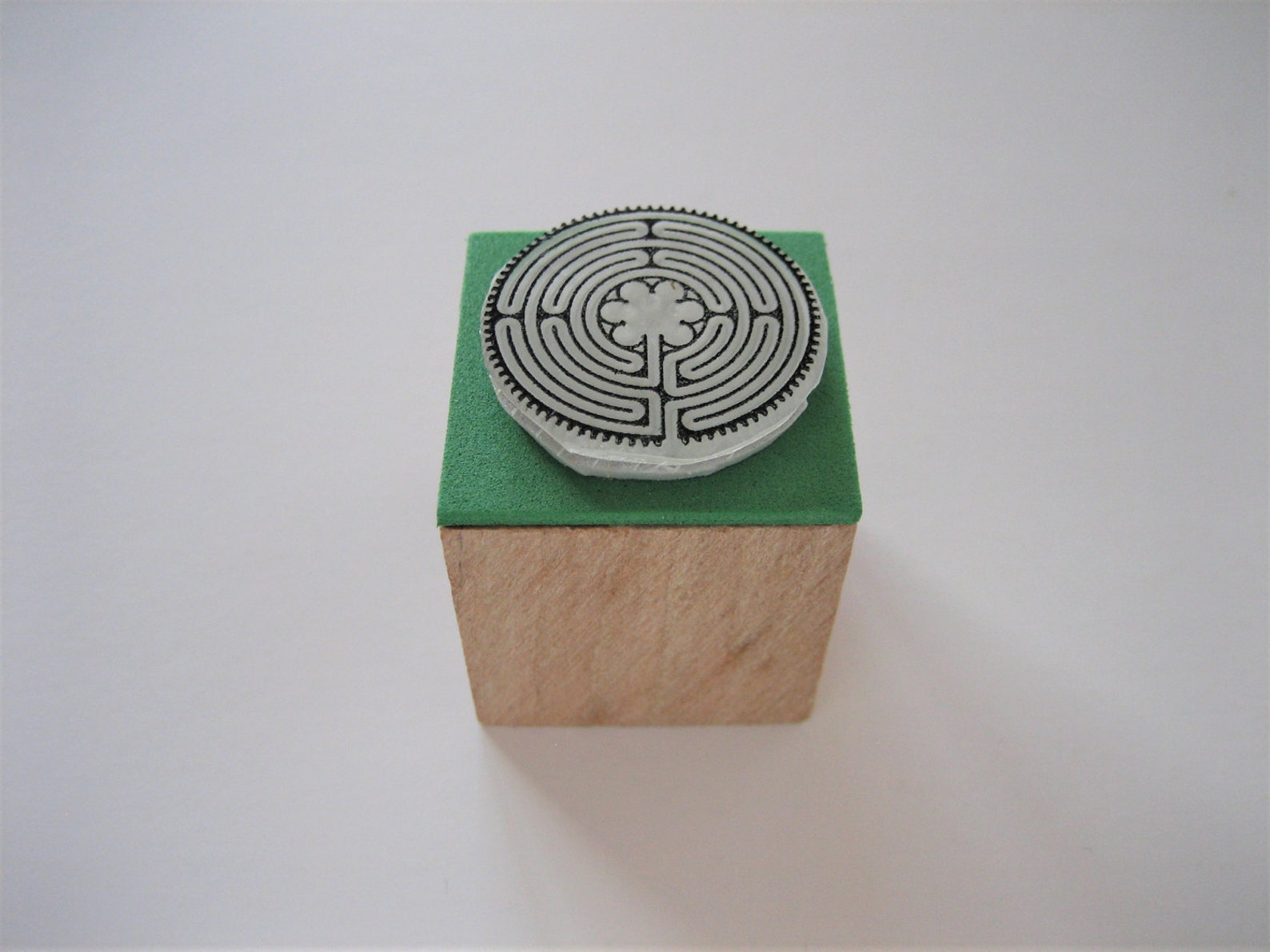 Chartres Labyrinth Rubber Stamp, Hedge Maze Stamp, Architect Lover Gift ...