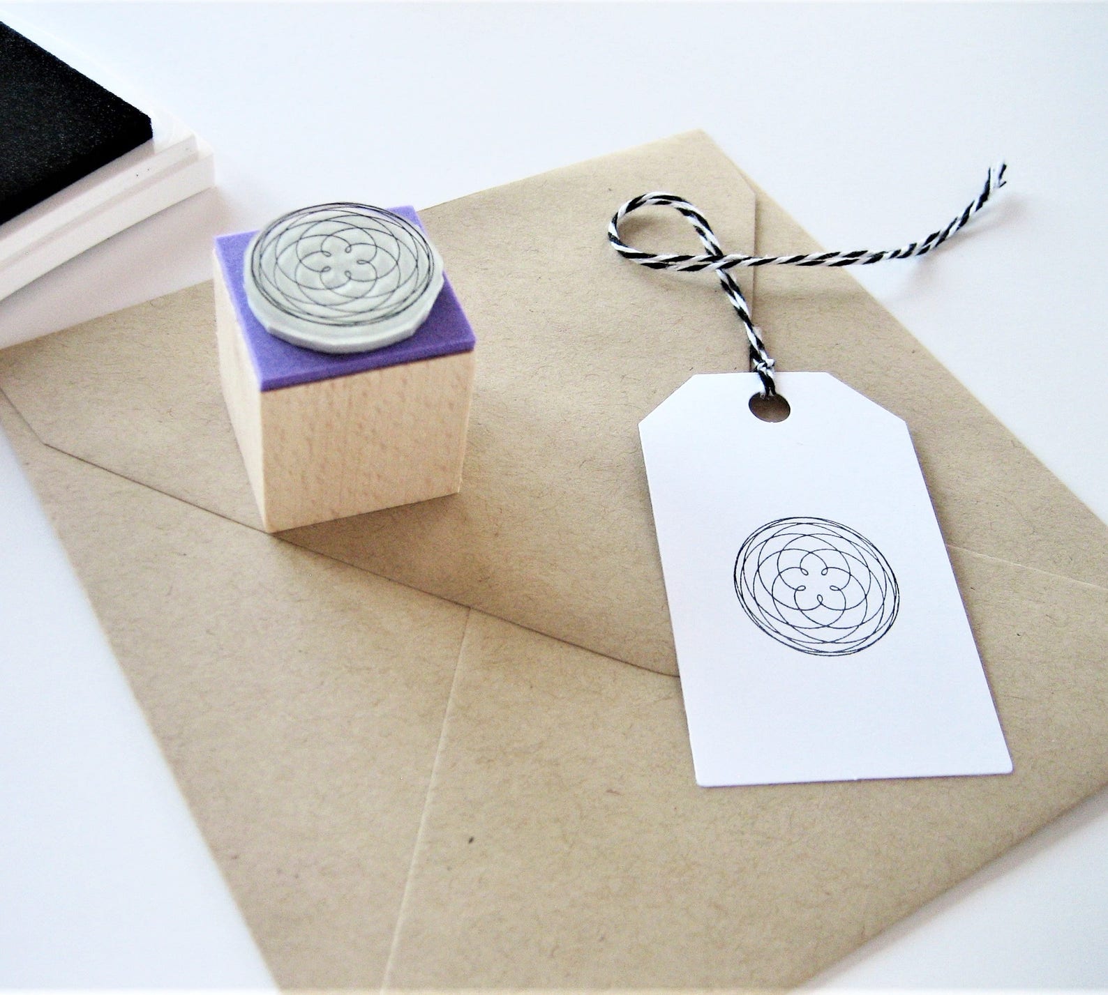 Rose of Venus Stamp. Venus Rose Stamp. Sacred Geometry Stamp. | Etsy