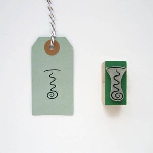 FIRE SERPENT Rubber Stamp. Usui Reiki Symbol. Reiki Stamp. Fire Serpent ...