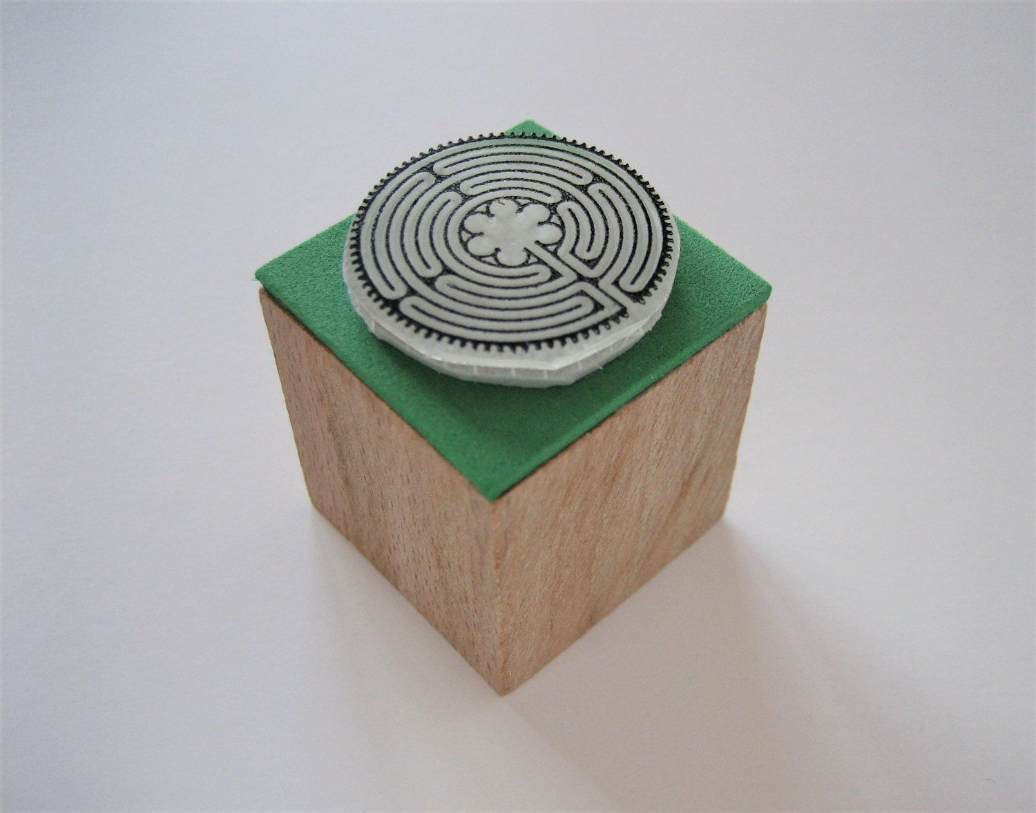 Chartres Labyrinth Rubber Stamp, Hedge Maze Stamp, Architect Lover Gift ...
