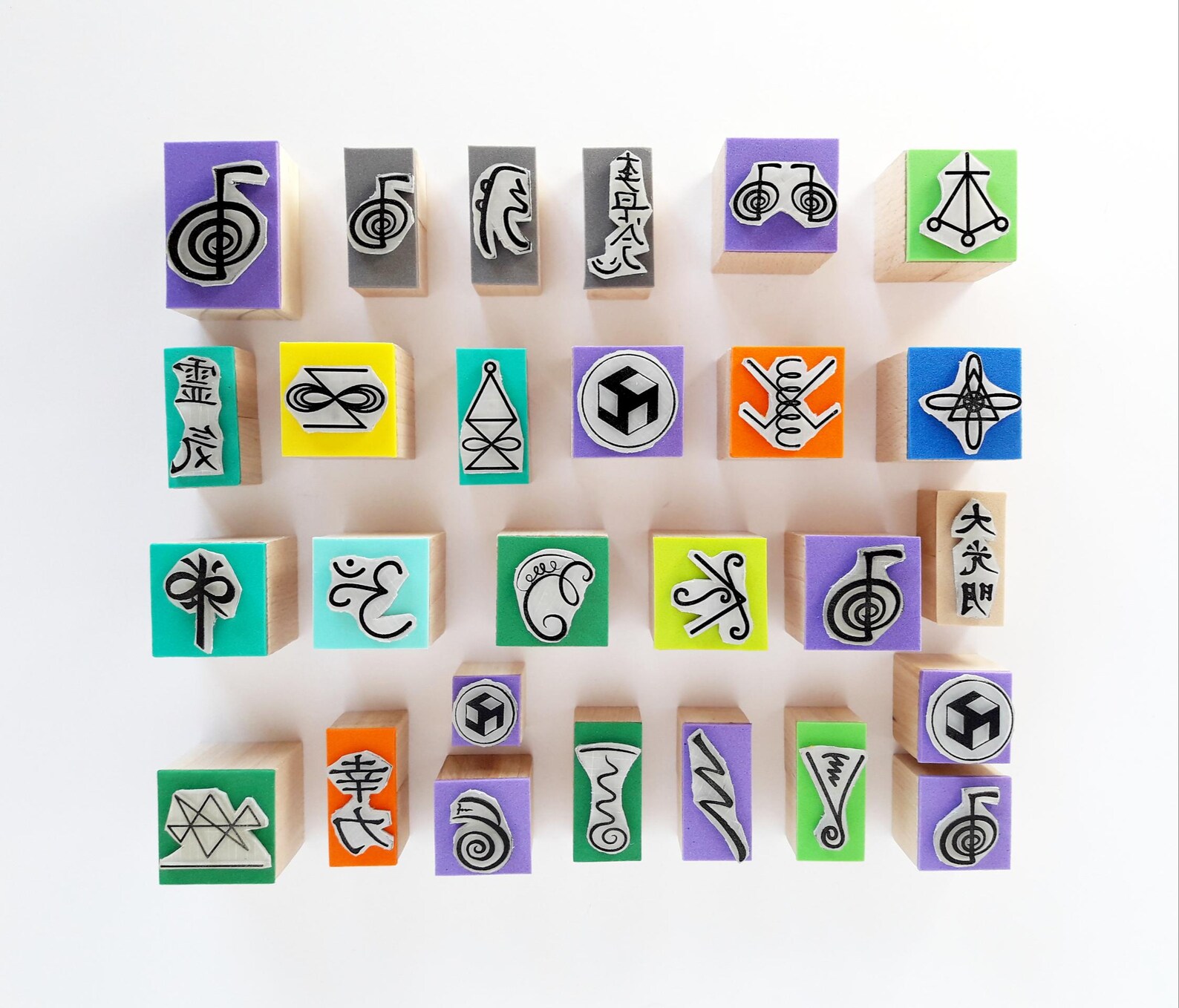 DAI KO MYO Rubber Stamp, Master Symbol of Traditional Japanese Reiki ...
