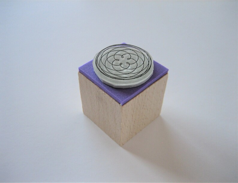 Rose of Venus Stamp. Venus Rose Stamp. Sacred Geometry Stamp. | Etsy