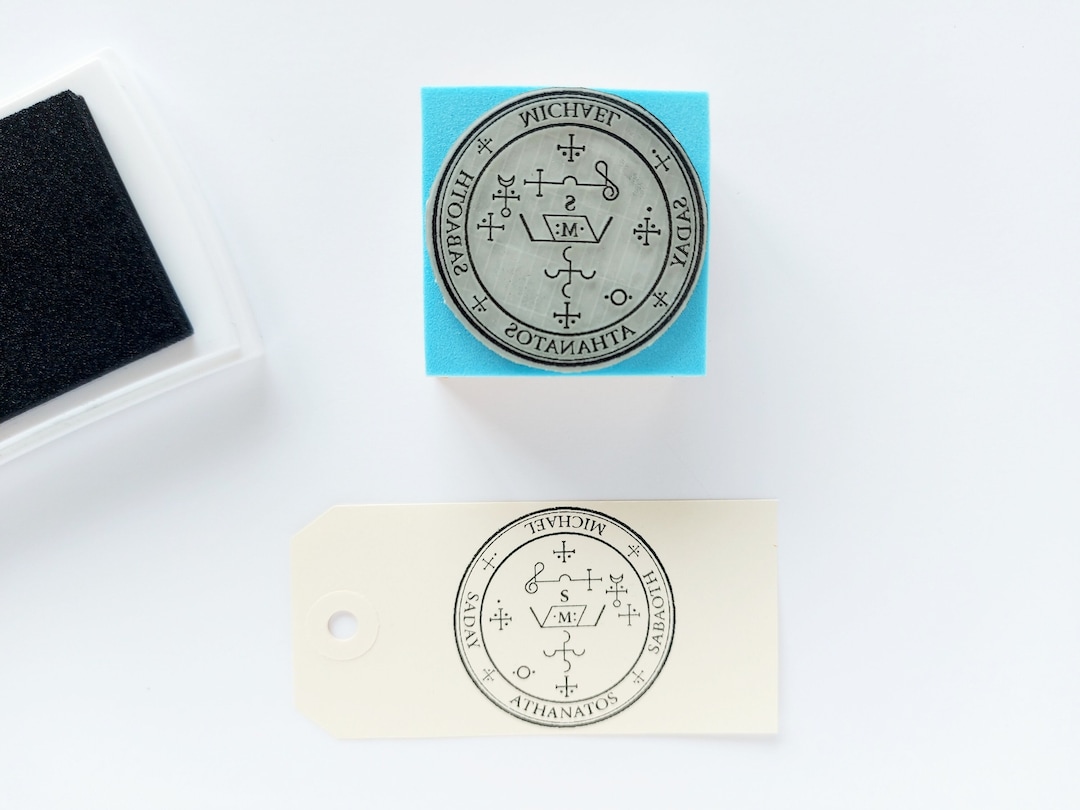 Archangel MICHAEL Stamp, the Seven Archangels Stamp, Seven Arch Angels ...