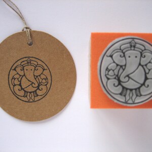 GANESH Rubber stamp. GANESHA Rubber stamp. Ganapati rubber | Etsy