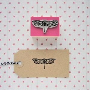 DRAGONFLY Stamp, Dragonfly Rubber Stamp for Card Making, Insect ...