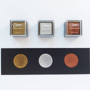 Delicata Ink Pad Gold Ink Pad Wrapping Paper Christmas - Etsy