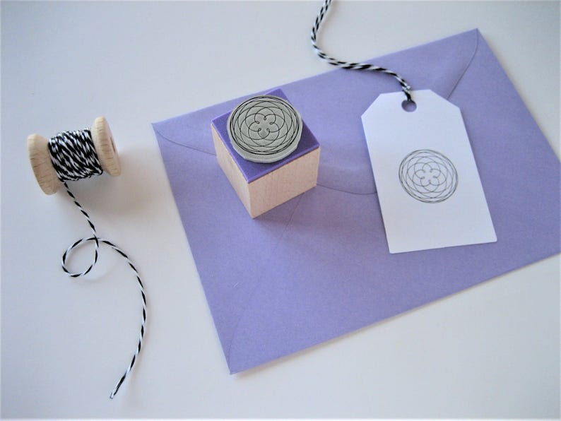 Rose of Venus Stamp. Venus Rose Stamp. Sacred Geometry Stamp. | Etsy
