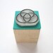BORROMEAN RINGS Rubber Stamp, Borromeo Knot Stamp, Cardmaking Geometry ...
