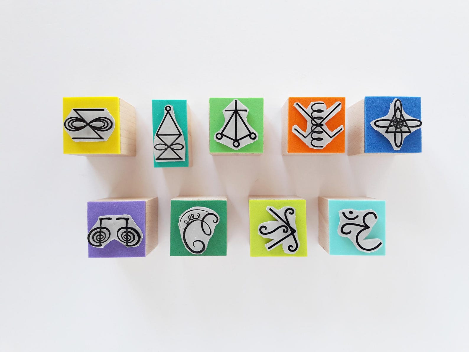 DAI KO MYO Rubber Stamp, Master Symbol of Traditional Japanese Reiki ...