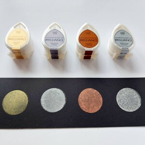 Delicata Ink Pad Gold Ink Pad Wrapping Paper Christmas - Etsy