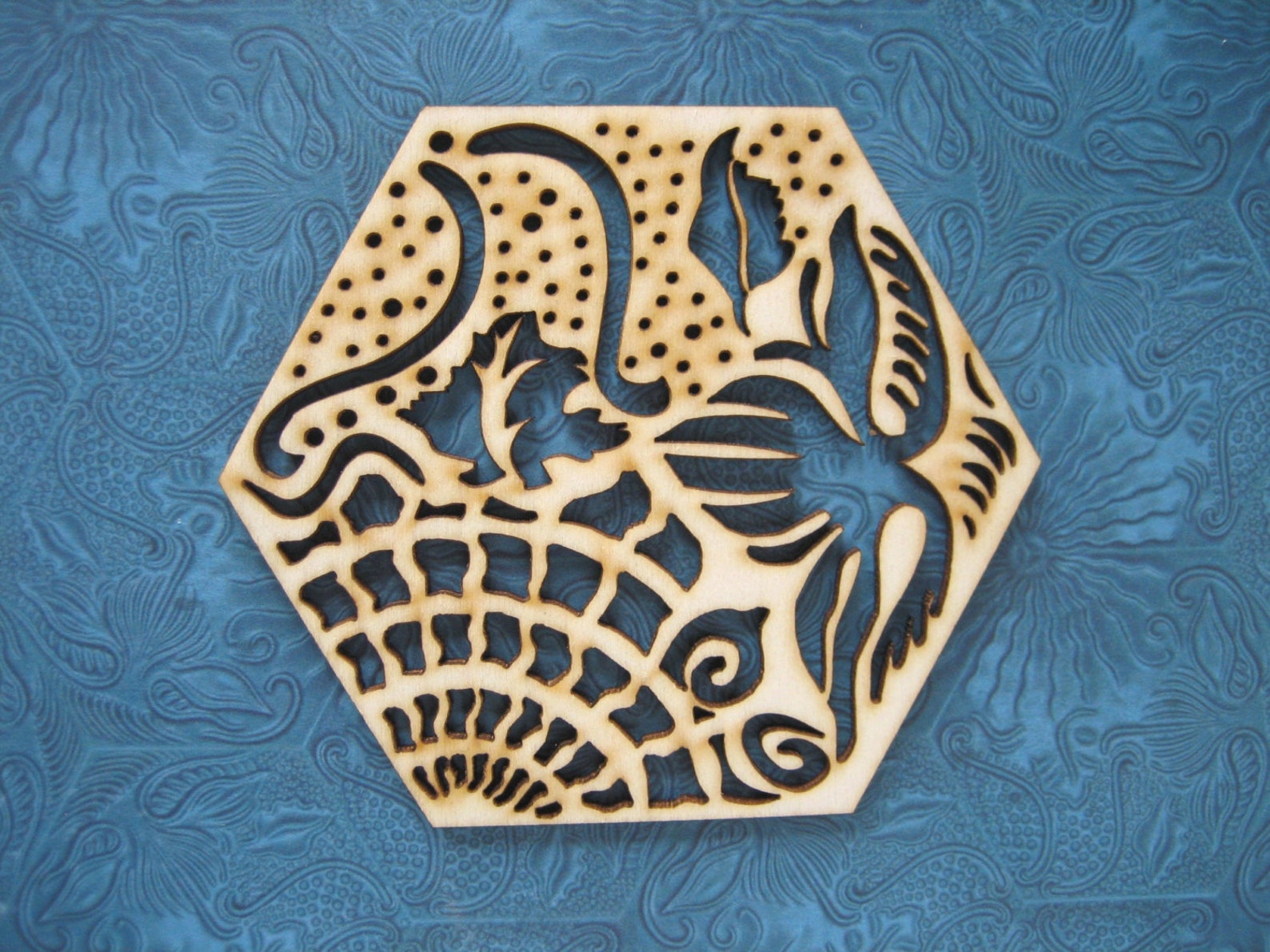 Wooden Coasters of GAUDÍ TILE in Barcelona, Architecture Icon ...