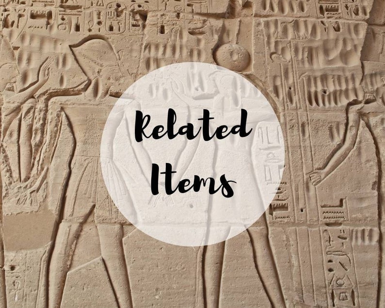 Egyptian Lotus Stamp, Sacred Lotus Flower Stamp, Hieroglyphs Icons ...