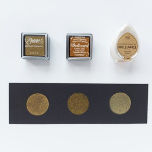 Delicata Ink Pad, Gold Ink Pad, Wrapping Paper Christmas, Silver Copper ...