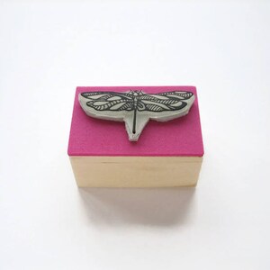 DRAGONFLY Stamp, Dragonfly Rubber Stamp for Card Making, Insect ...