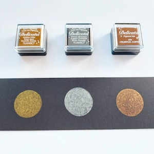 Delicata Ink Pad, Gold Ink Pad, Wrapping Paper Christmas, Silver Copper ...