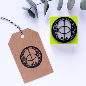 Chartres Labyrinth Rubber Stamp, Hedge Maze Stamp, Architect Lover Gift ...