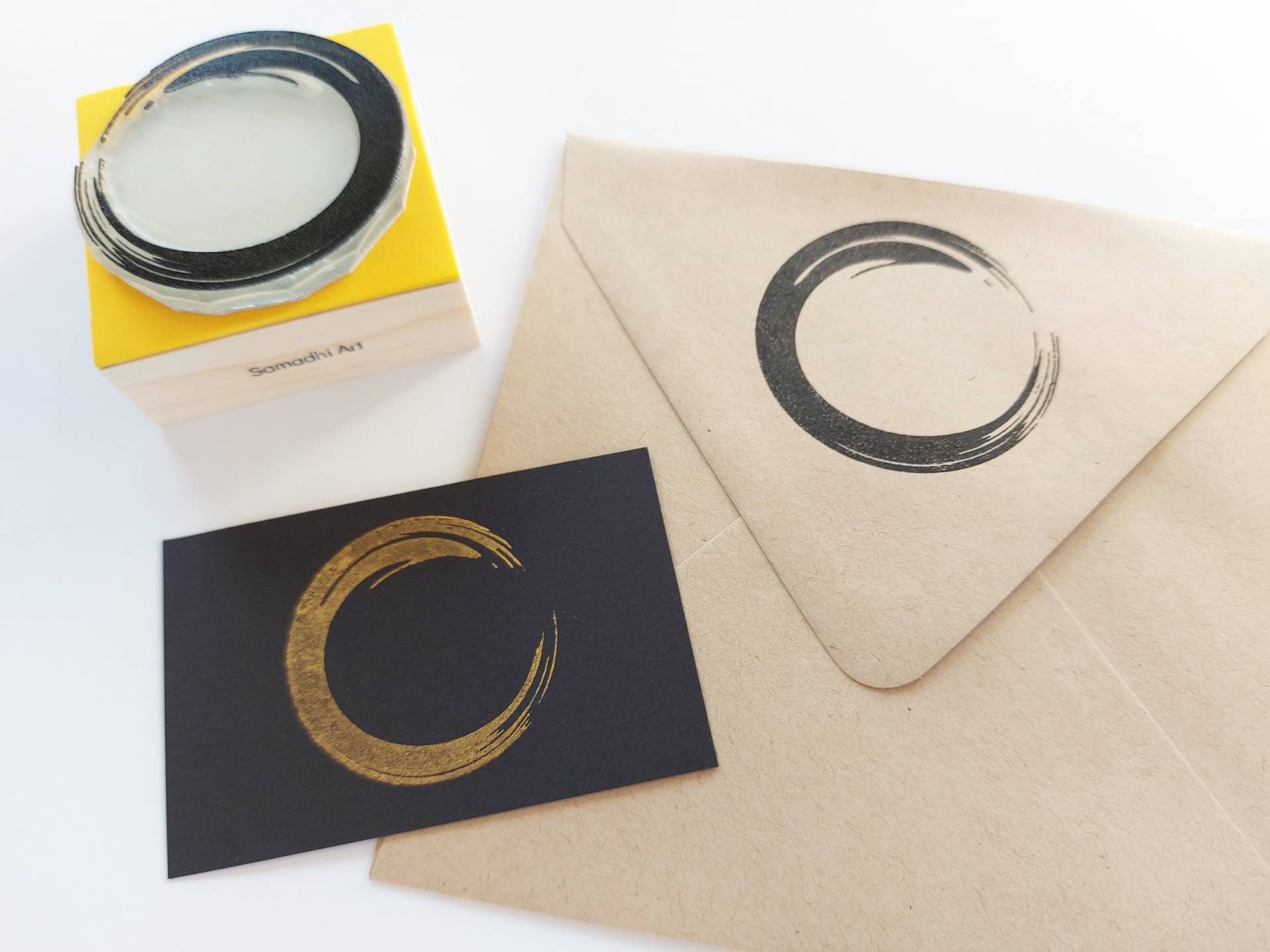 ZEN ENSO CIRCLE Stamp, Enso Symbol Rubber Stamp, Japanese Enso, Enso ...
