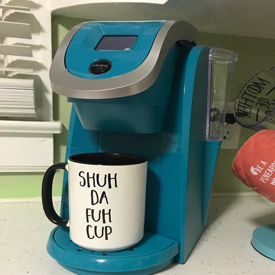 Shuh Duh Fuh Cup 15 Oz Coffee Mug Shuh Duh Fuh Cup Coffee | Etsy