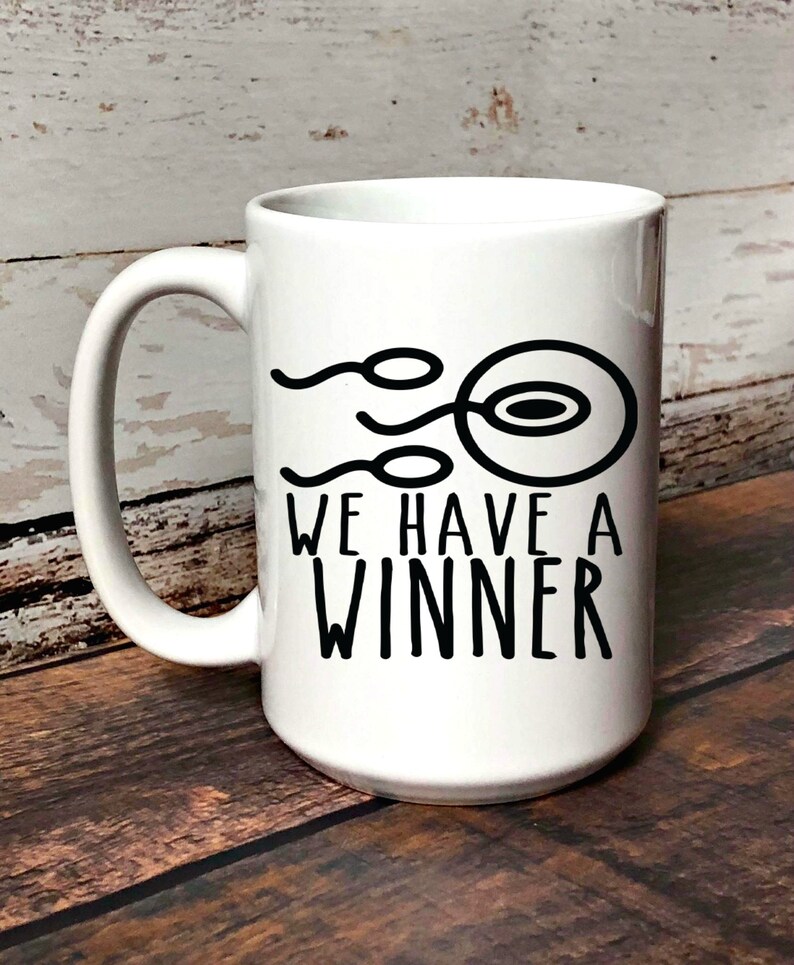 We Have a Winner Coffee Mug Funny Coffee Mug for Dad to Be - Etsy