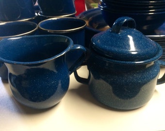 Vintage enamelware | Etsy