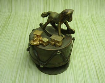 Brass music box | Etsy