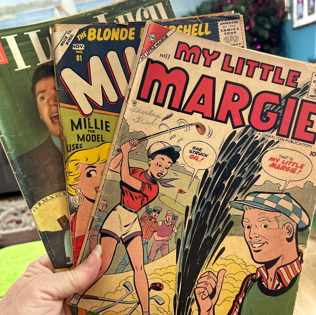 Choice of Very Rare and Antique Collectible Iconic Comic Books - Etsy