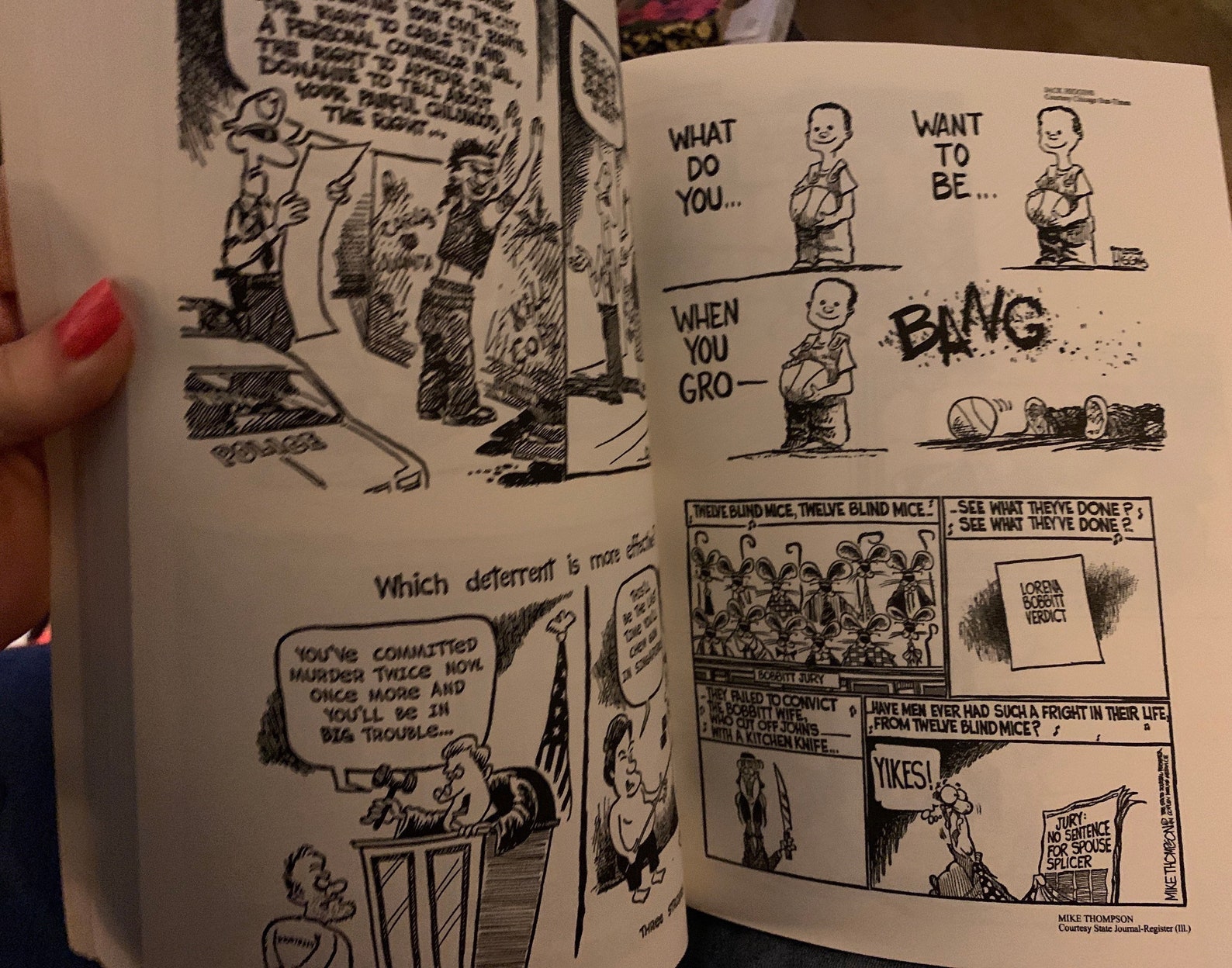 Best Editorial Cartoons of the Year - 1995 Large Soft Cover Collection ...