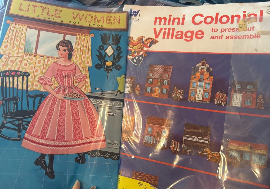 Fabulous Assortment of Paper Doll Catalogs From Yesteryear Including ...