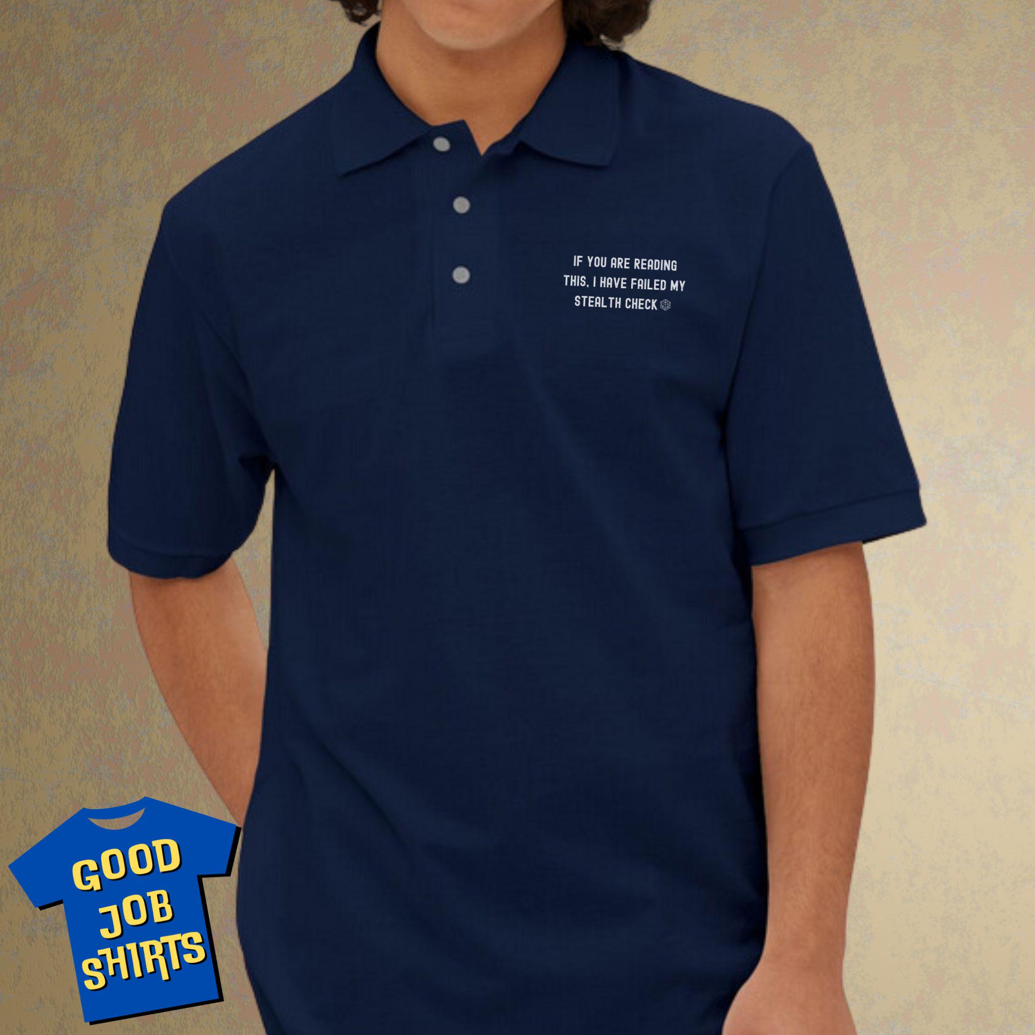 Mens Dnd Polo Shirt, Funny Dnd Rogue Shirt With Collar, Smart Casual DM ...