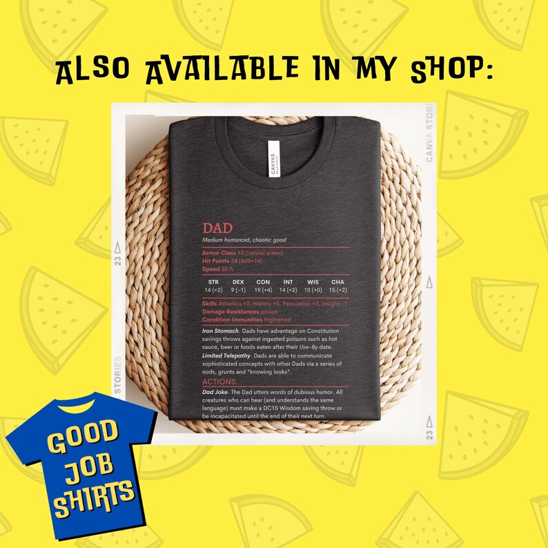 Dnd Mom Stat Block Shirt for Dungeons & Dragons Players: Dnd Mom Shirt ...