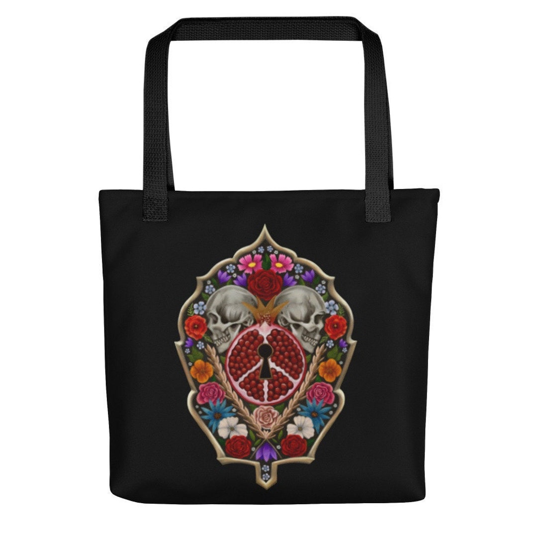 Persephone’s Lock & Hades’ Key Tote Bag - Etsy