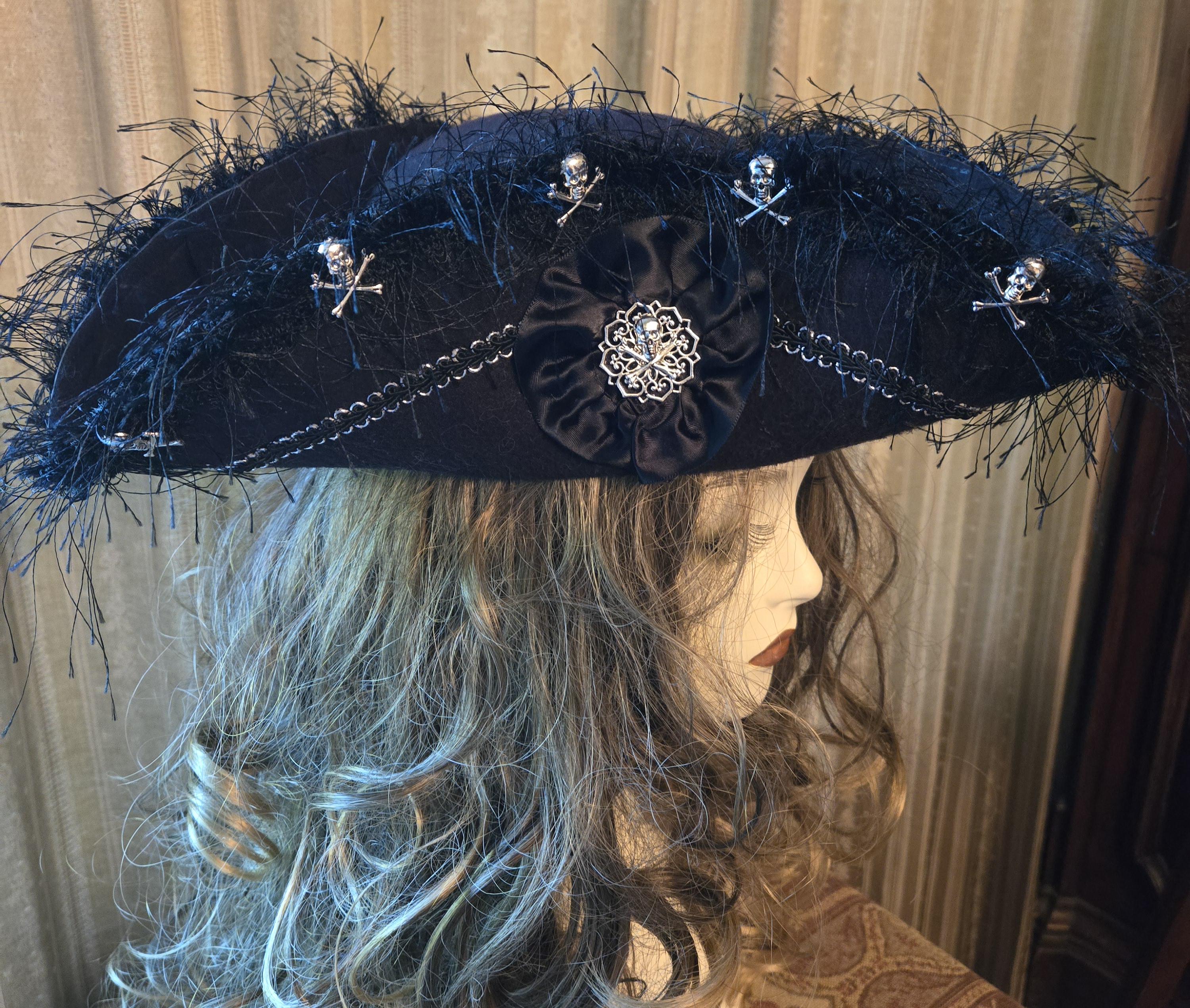 Back in Black Pirate Hat - Etsy