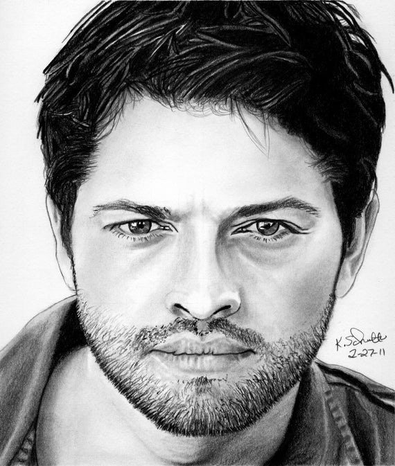 Misha Collins Drawing
