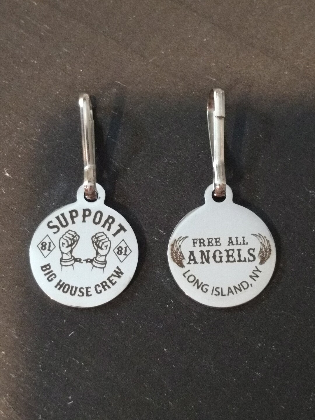 Support 81 Big House Crew Fundraiser Zipper Pull or Key Ring-support 81 ...