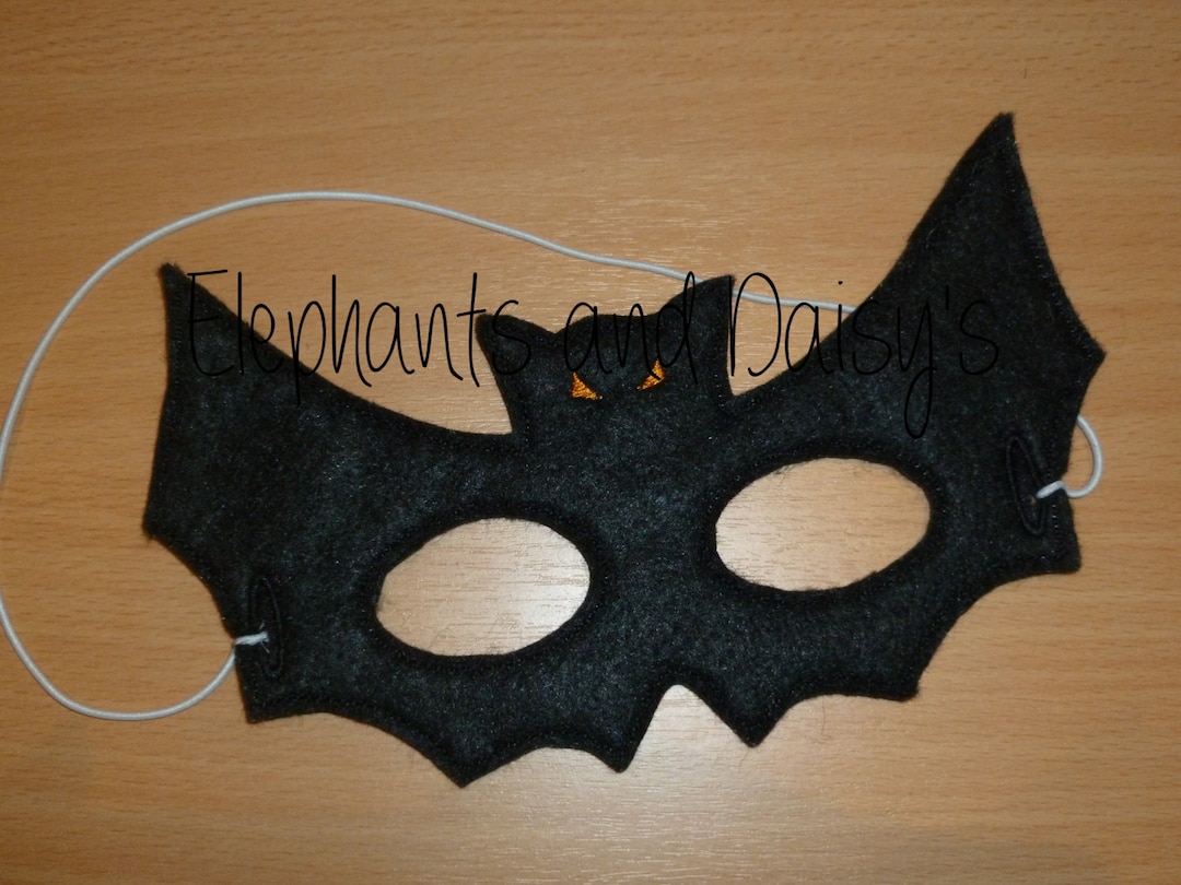 Bat Mask Design File - Etsy