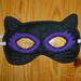 Black Cat Mask Design File 5x7 - Etsy
