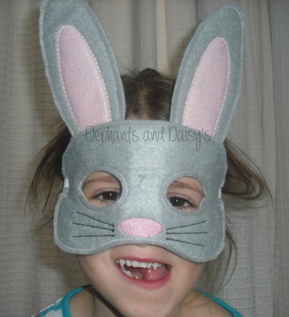 Bunny Mask Design File | Etsy